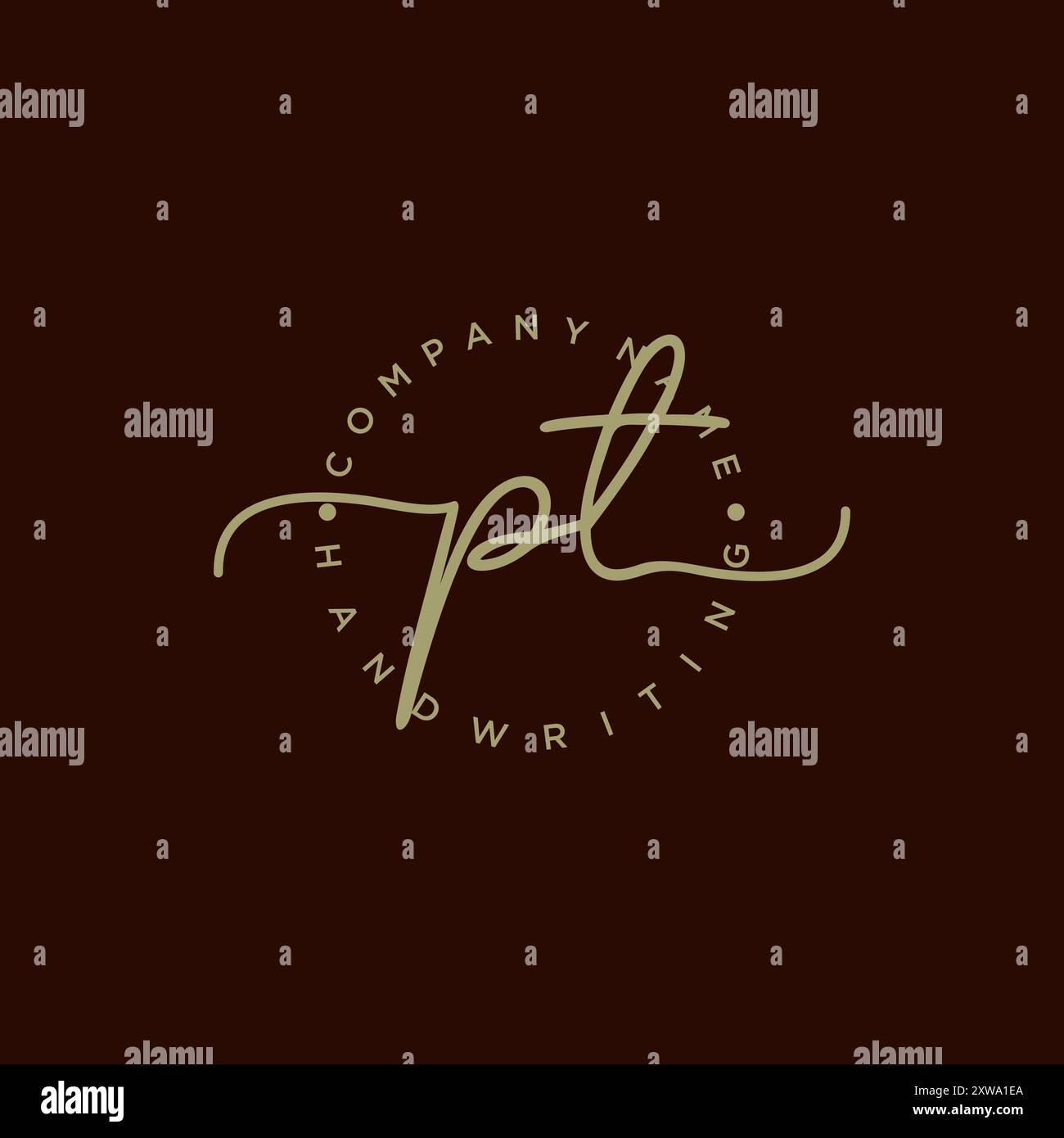 Pt font Stock Vector Images - Alamy