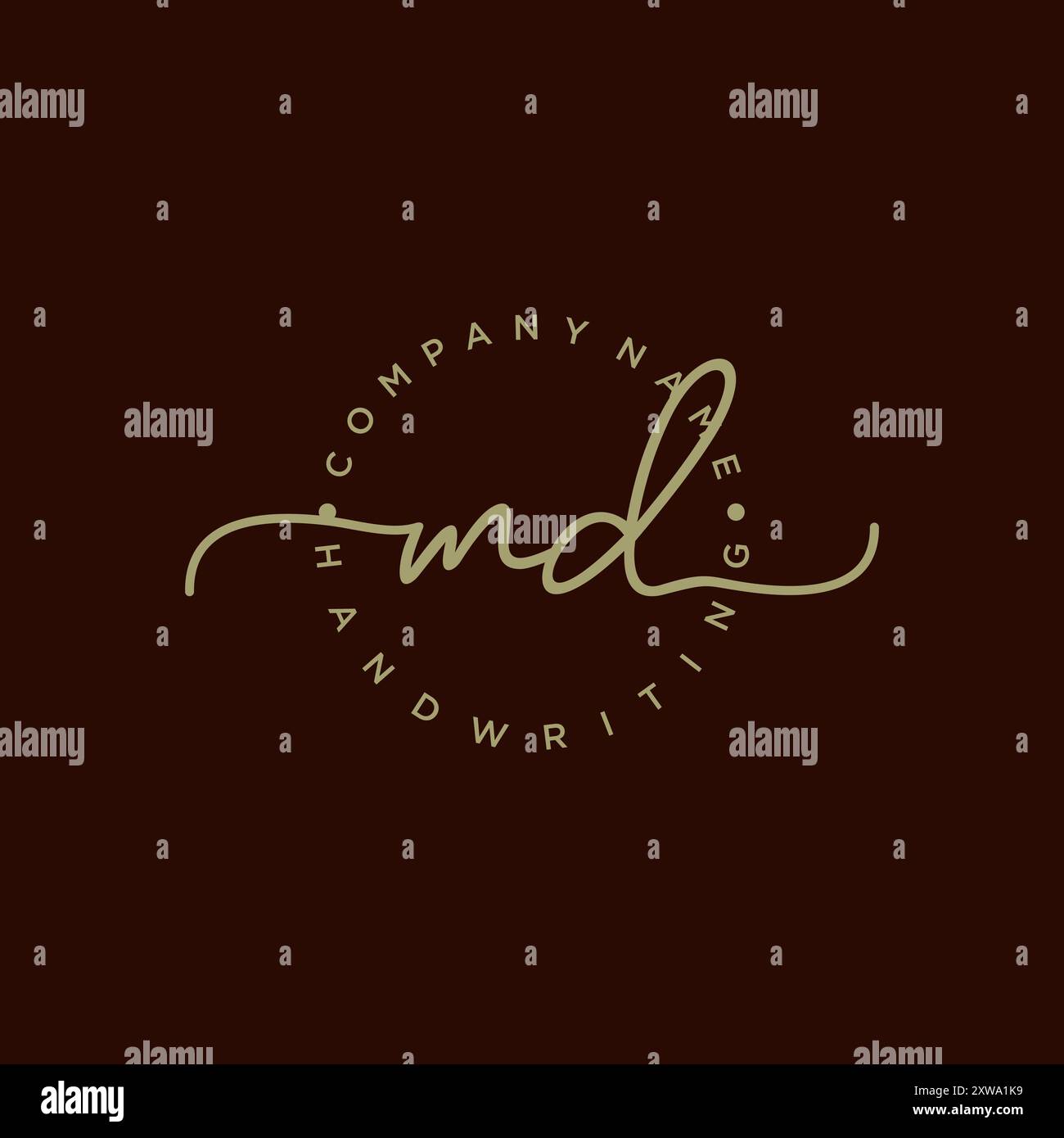 Md initial hi-res stock photography and images - Alamy