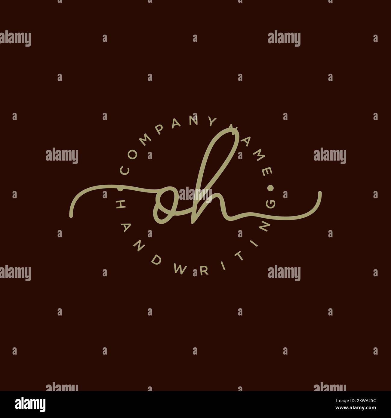 Oh font Stock Vector Images - Alamy