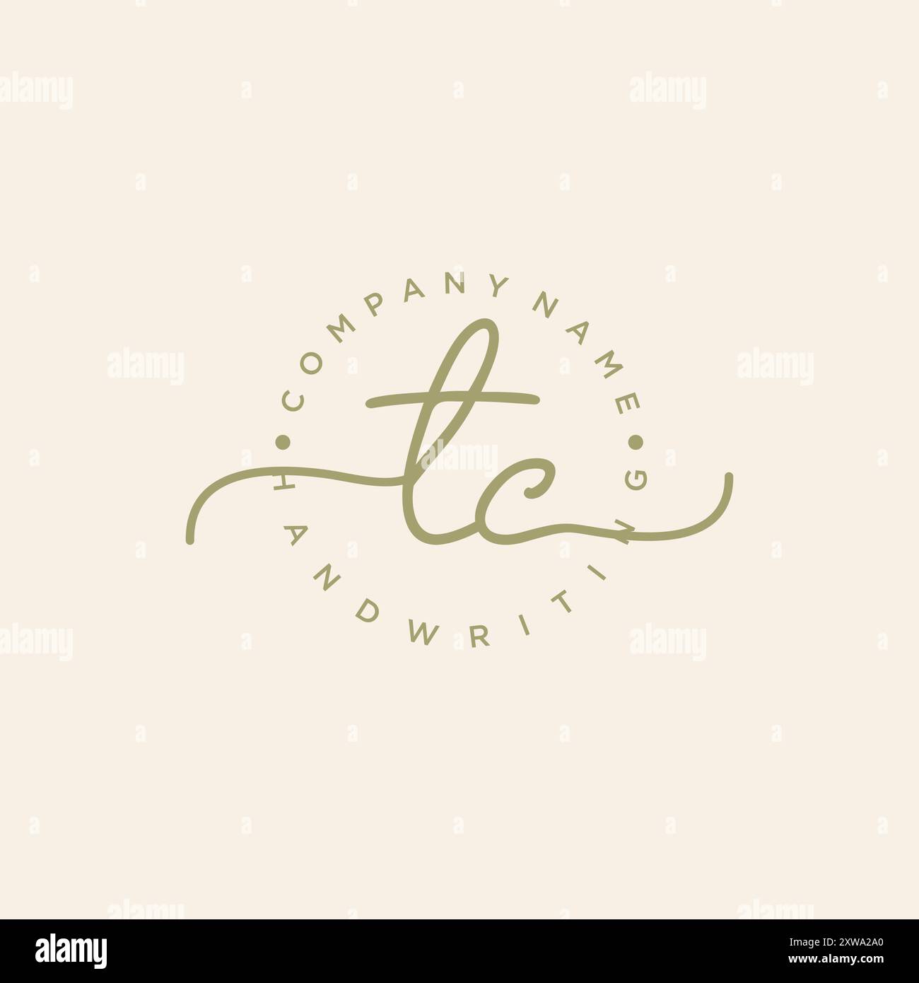 Initial tc hi-res stock photography and images - Alamy