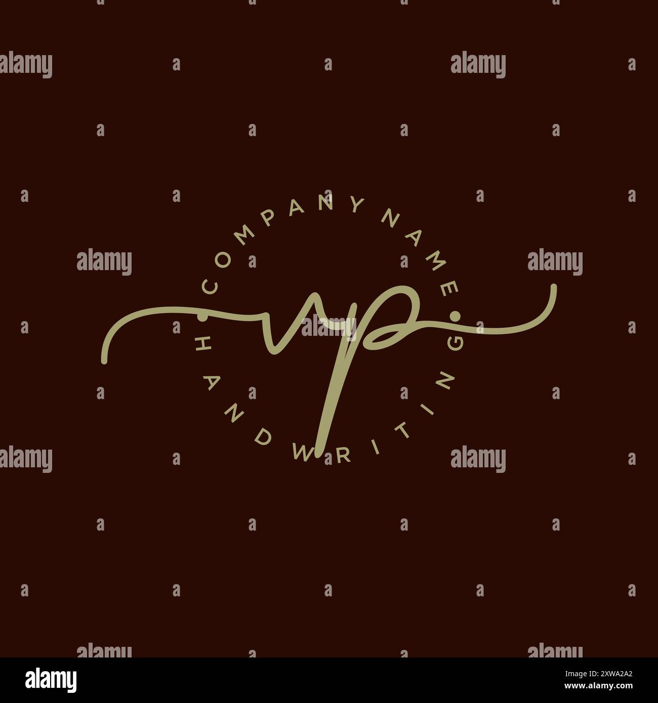 Initial letter vp Stock Vector Images - Alamy