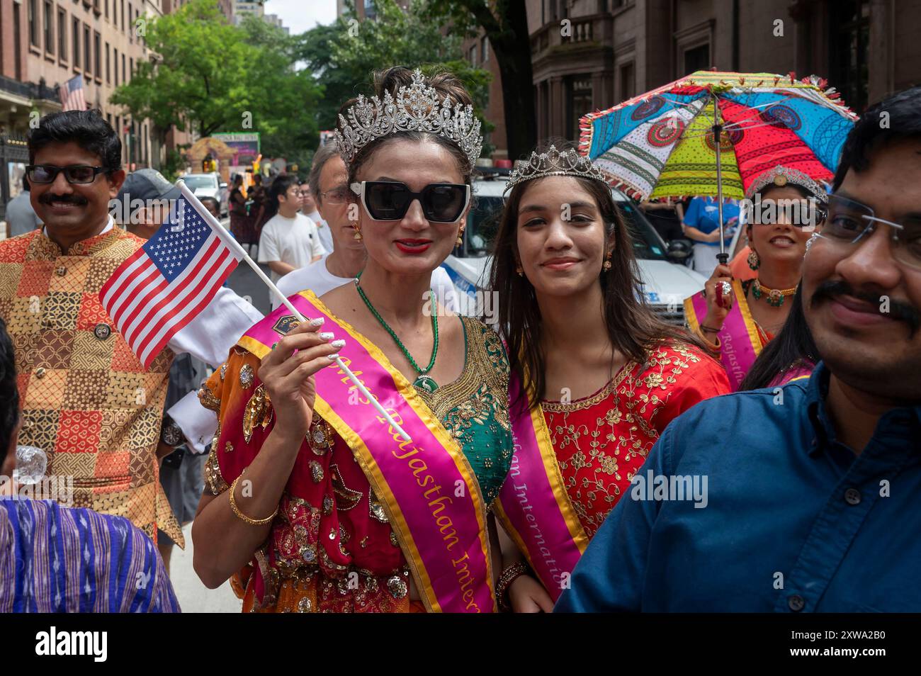 New York, New York, USA. 18th Aug, 2024. (NEW) 42nd Annual India Day ...