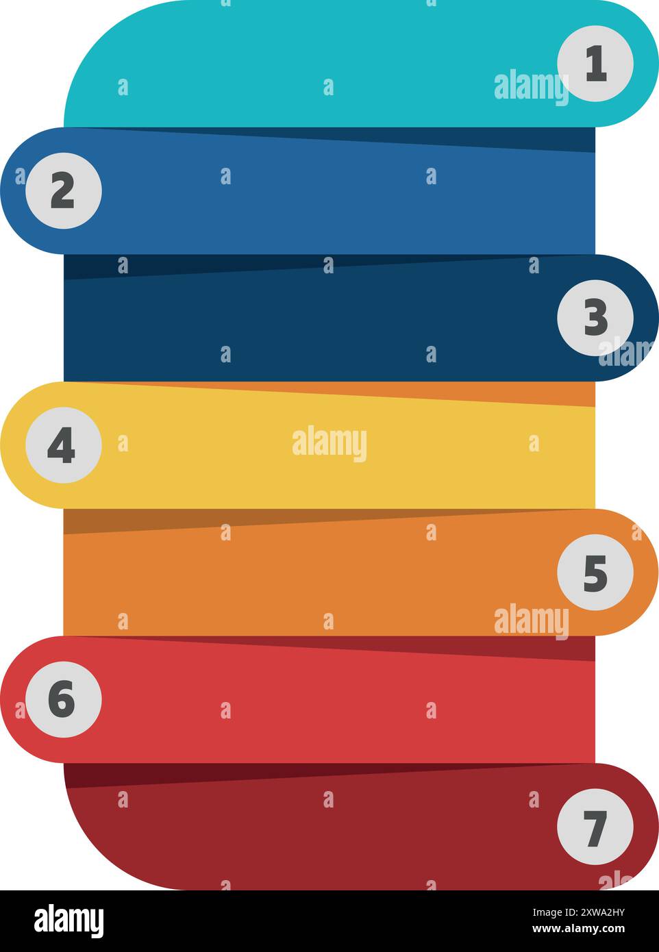 Stages of presentation Cut Out Stock Images & Pictures - Alamy