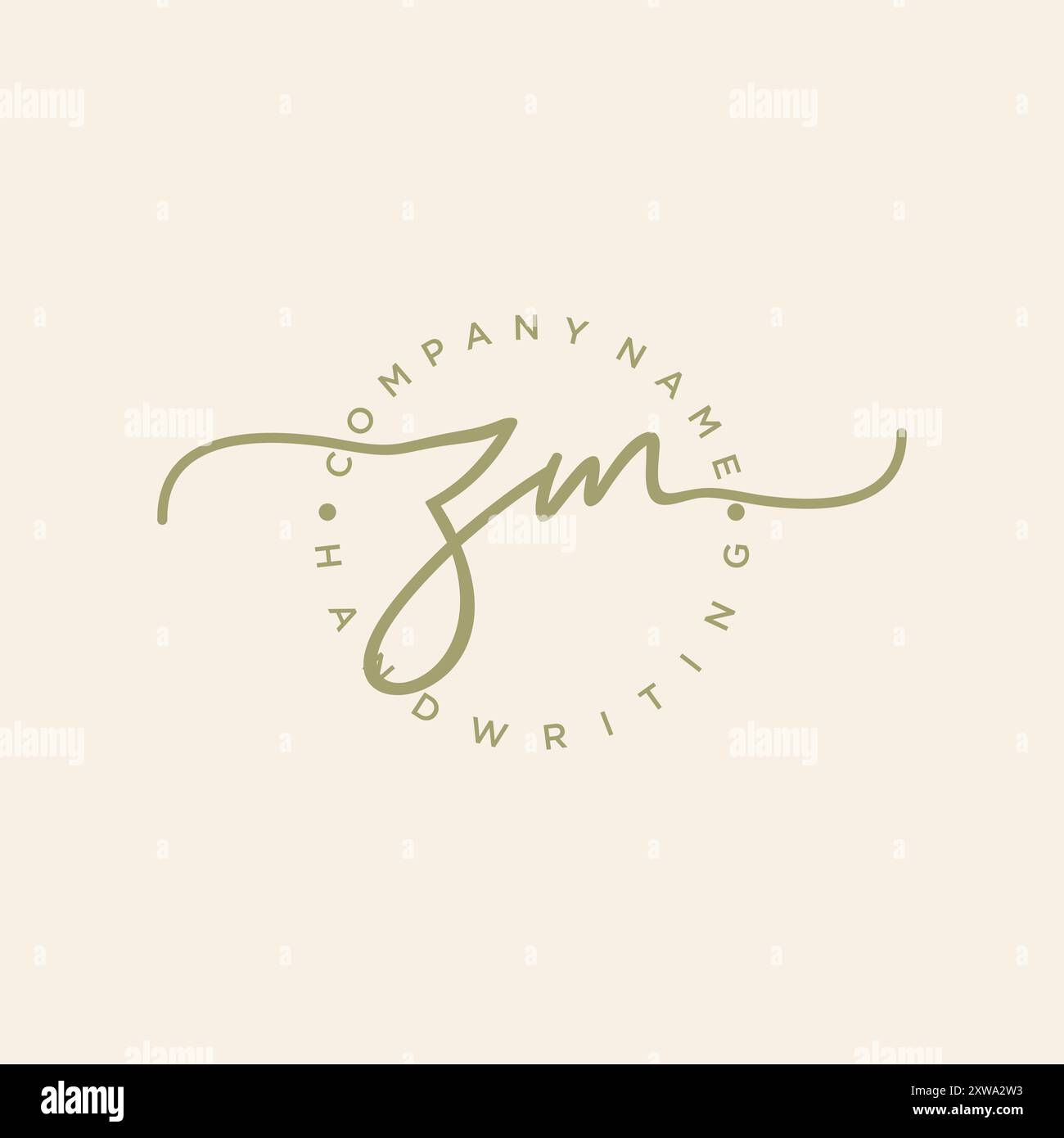 Initial letter zm Stock Vector Images - Alamy