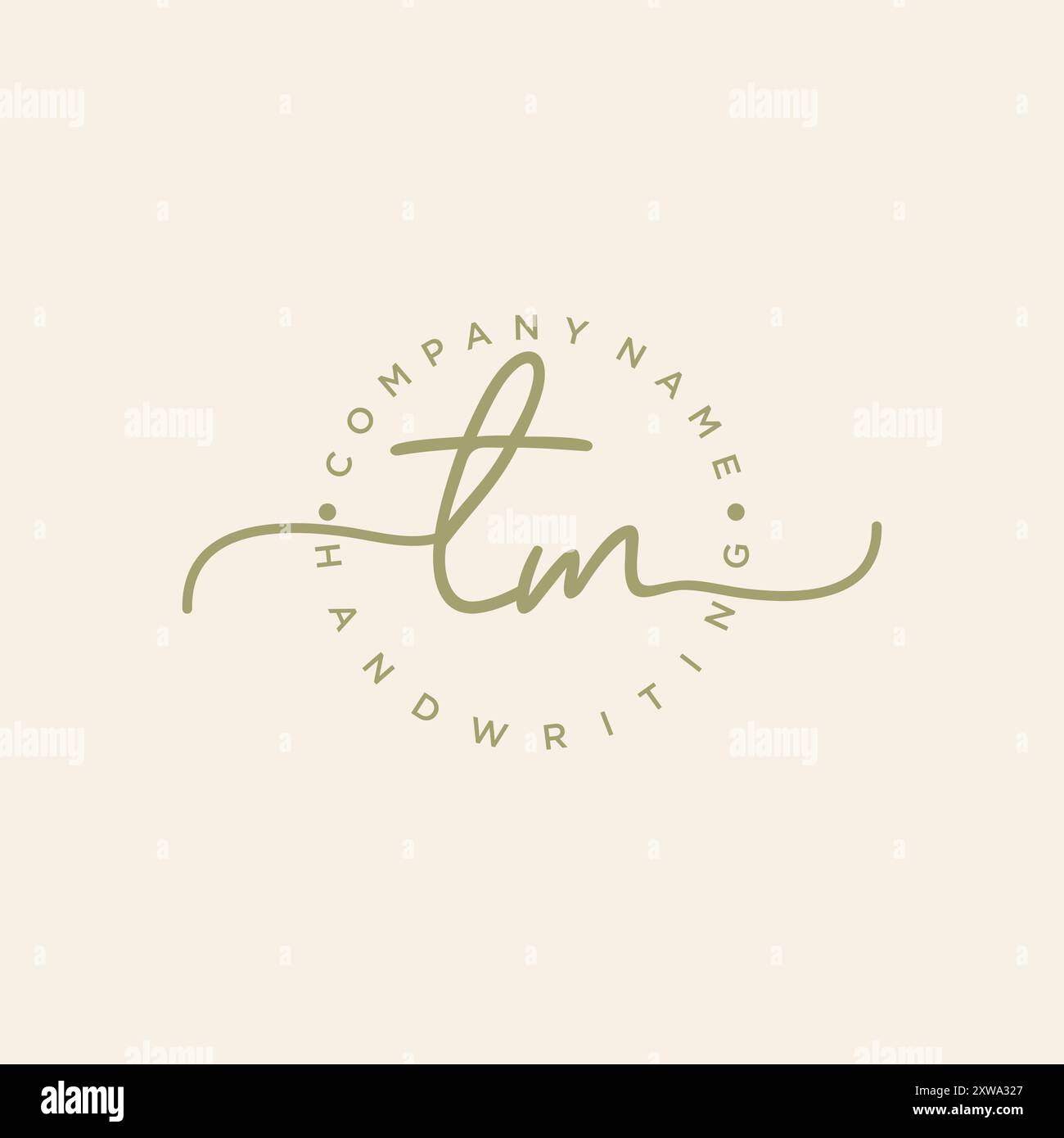 Initial tm Stock Vector Images - Alamy