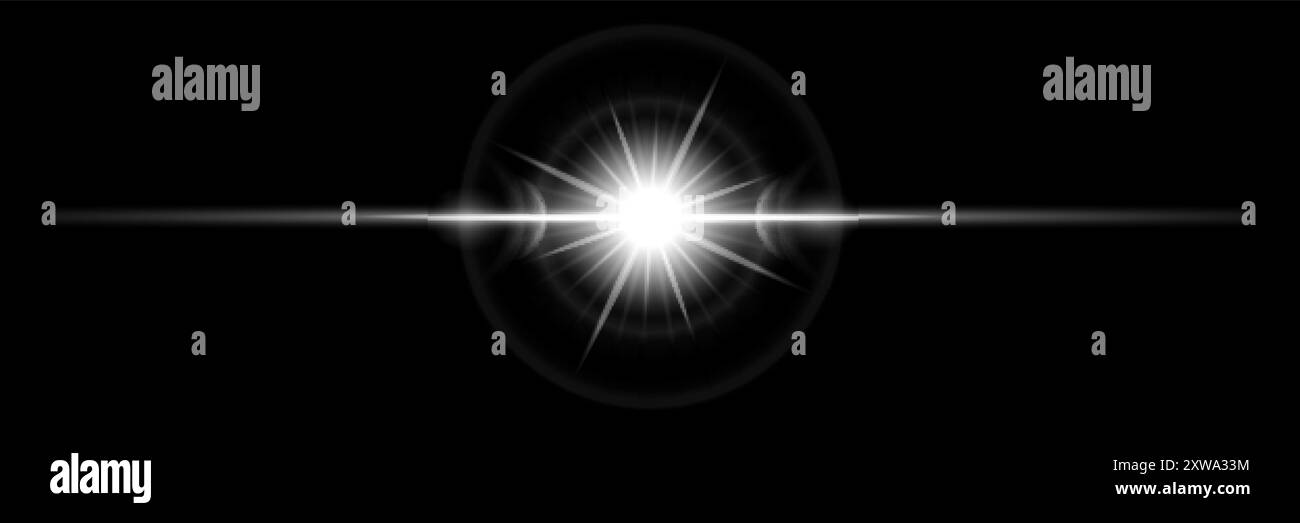 Light halo effect Black and White Stock Photos & Images - Alamy