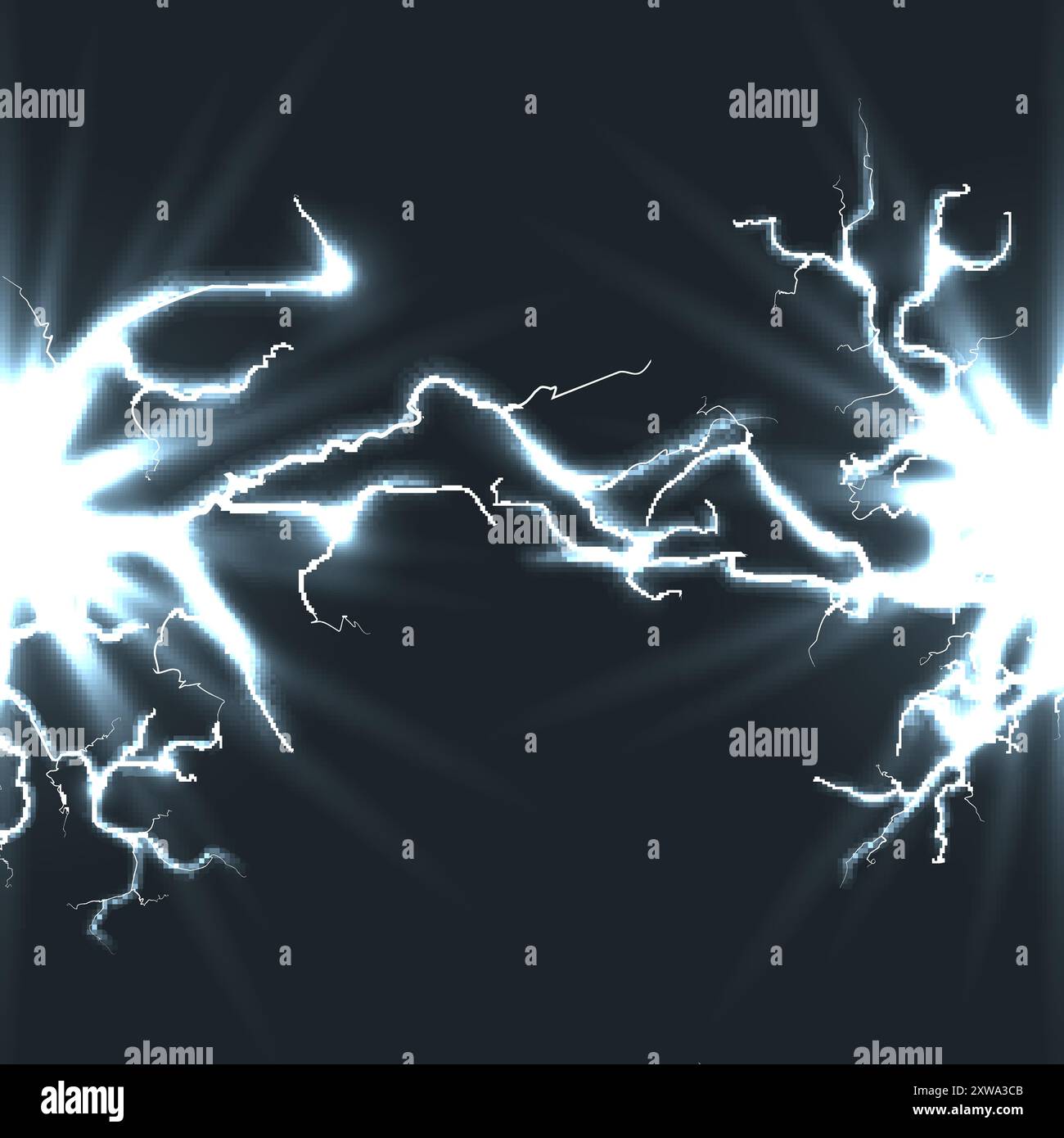 Electric energy discharge background. Power lightning voltage Stock ...
