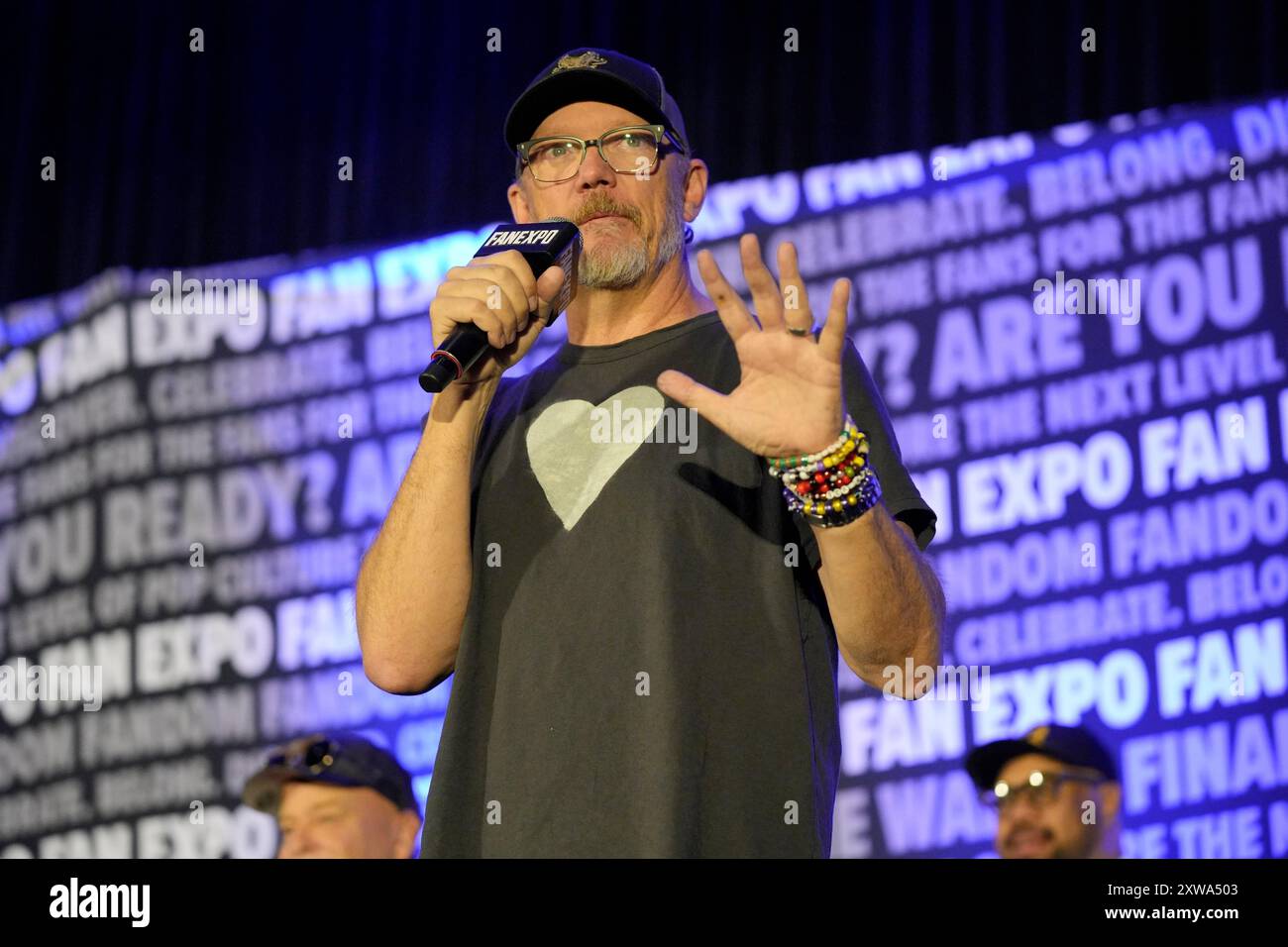 Matthew Lillard is seen at the Comic-Con Fan Expo at the Donald E ...