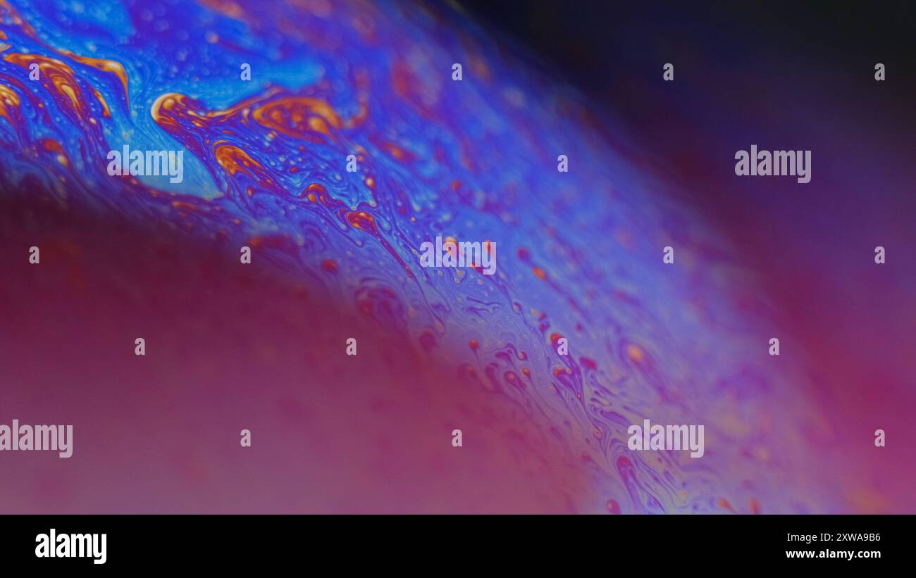 Blur iridescent wave psychedelic art hi-res stock photography and ...