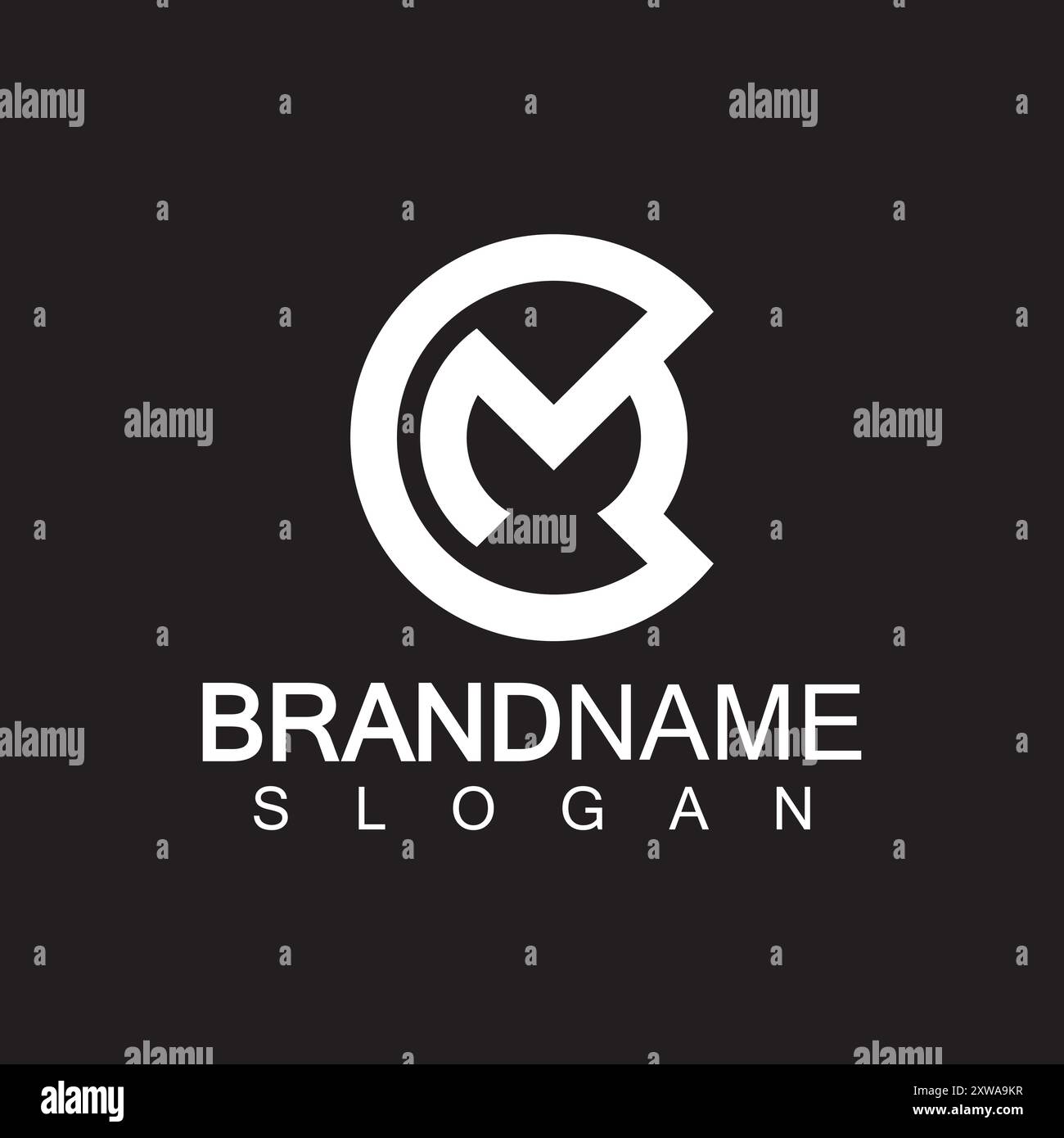 Mc logo Black and White Stock Photos & Images - Alamy
