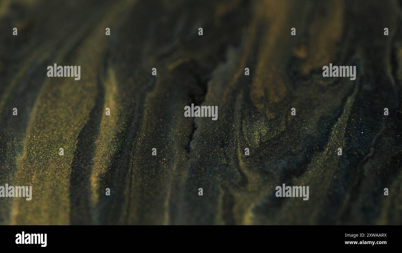 Brilliant glitter paint. Ink background. Sparkling liquid gel flow ...