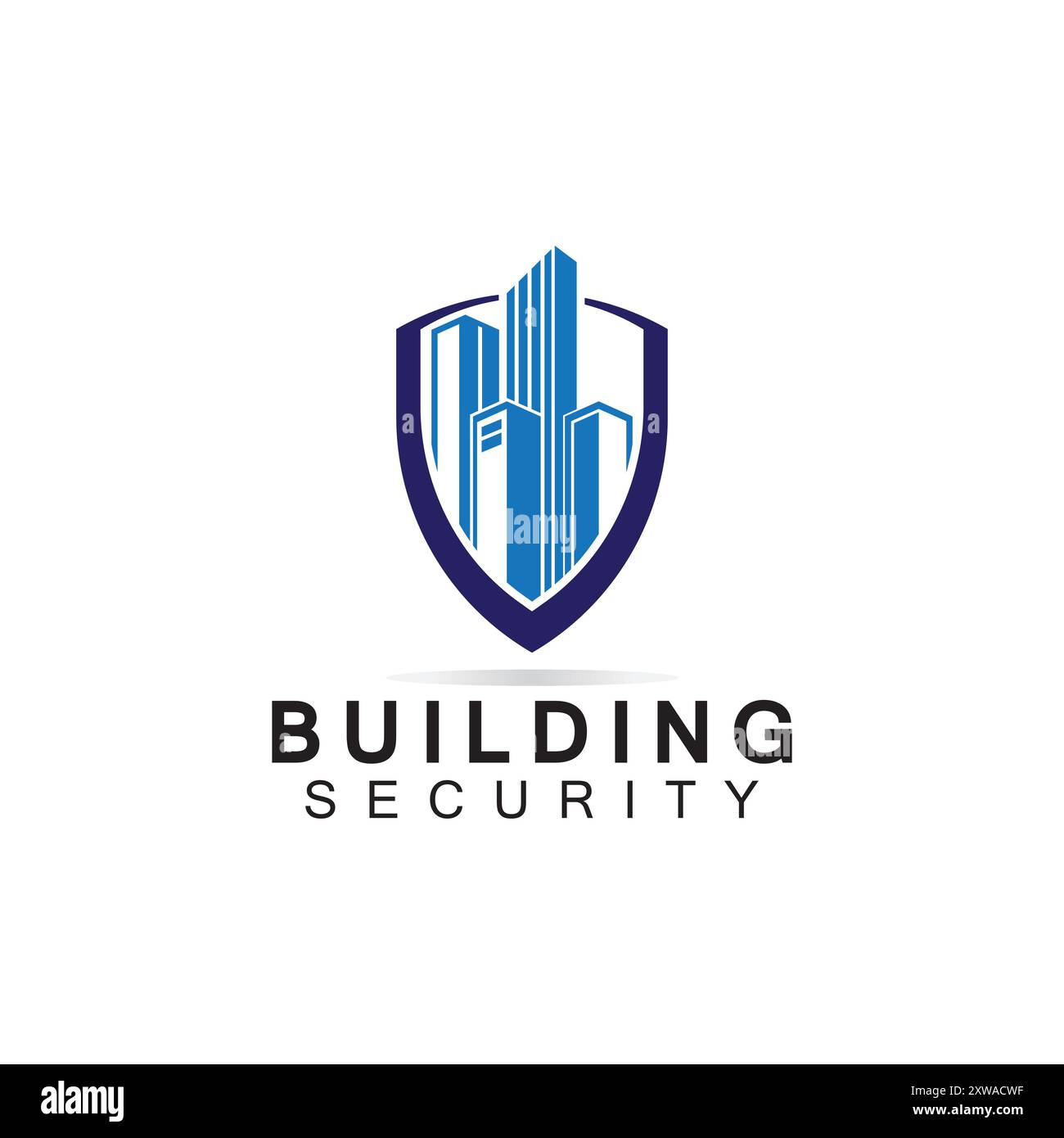 Building security logo Stock Vector Images - Alamy