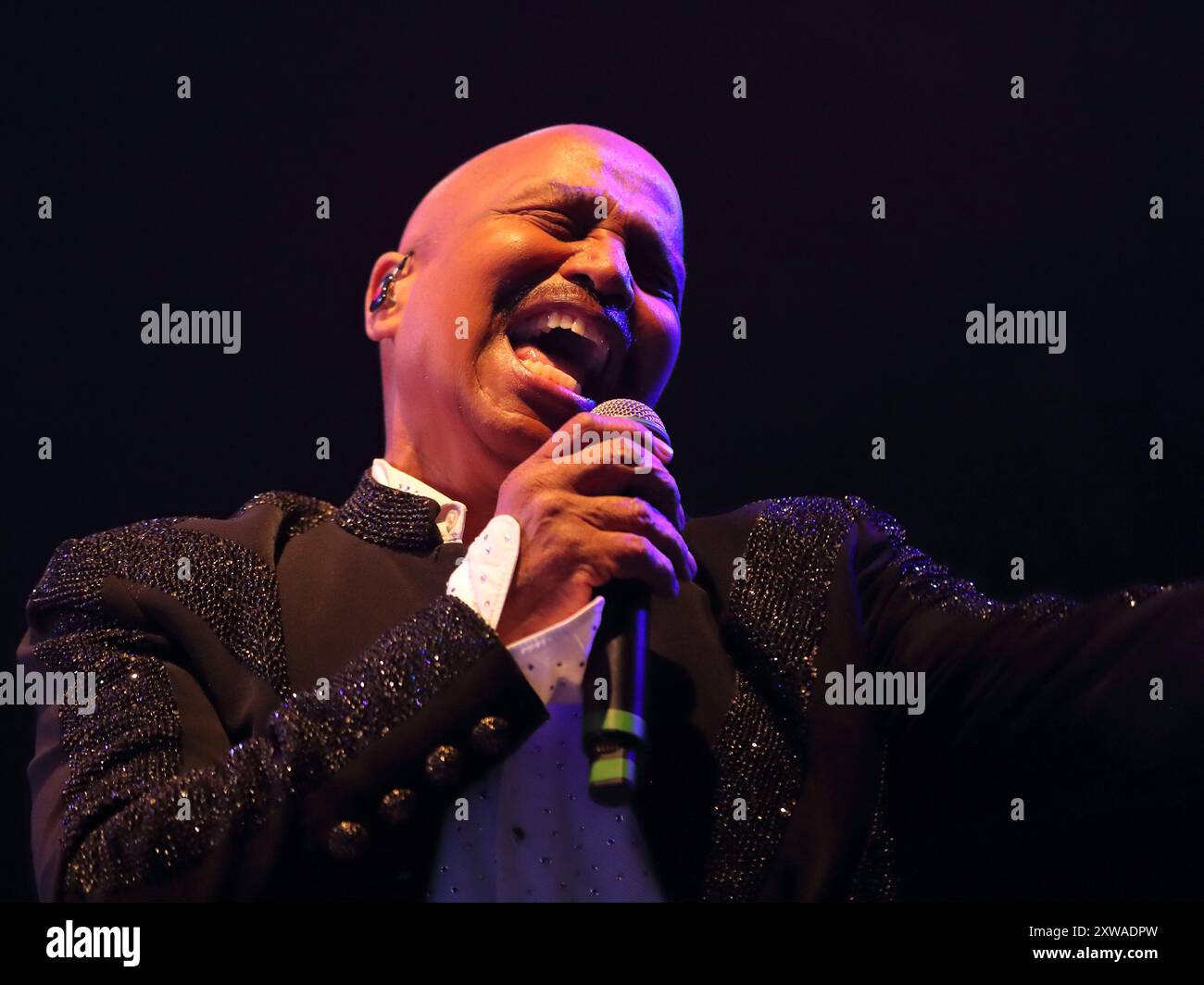 Henley-on-Thames, United Kingdom, 18 August 2024. The Jacksons perform ...