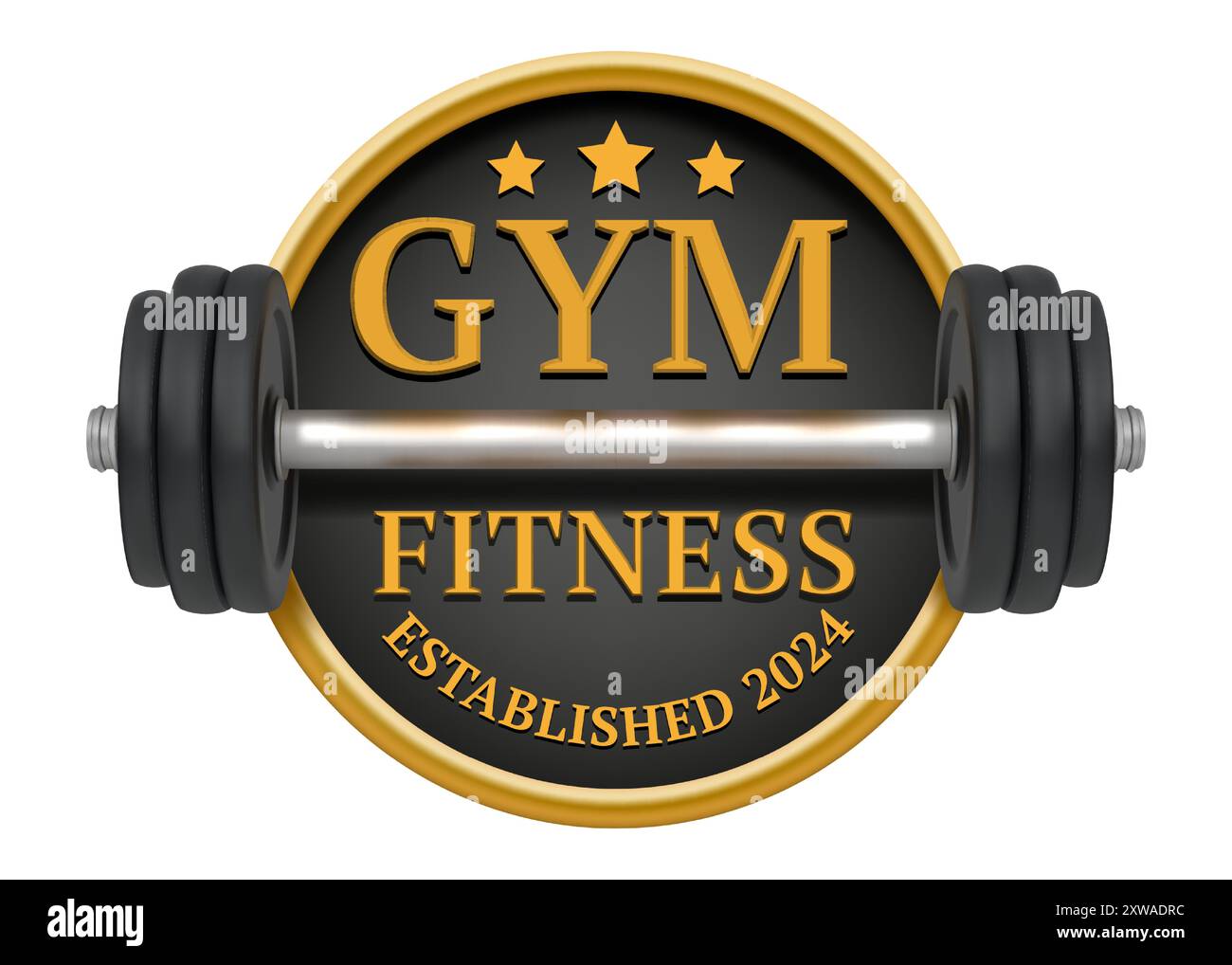 Gym quote. Fitness logo. Squat fit poster for bodybuilder workout. Typography sport inspiration ...