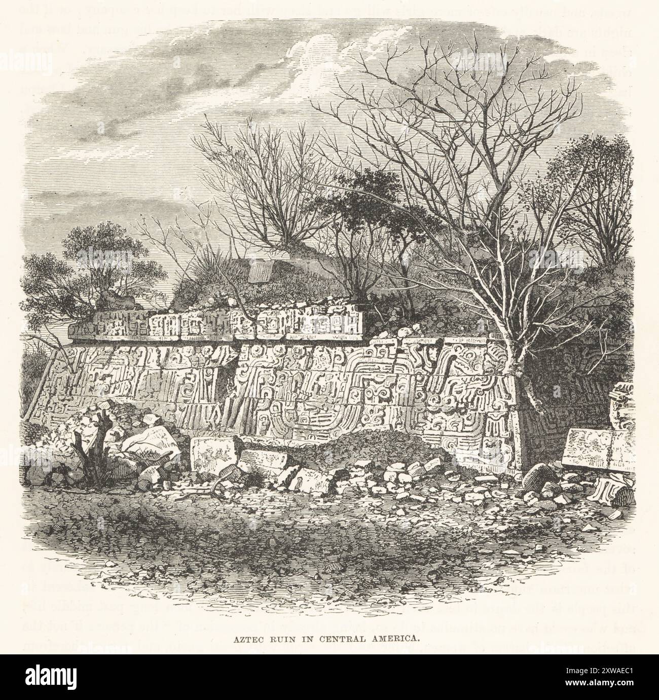 Teocalli de xochicalco hi-res stock photography and images - Alamy