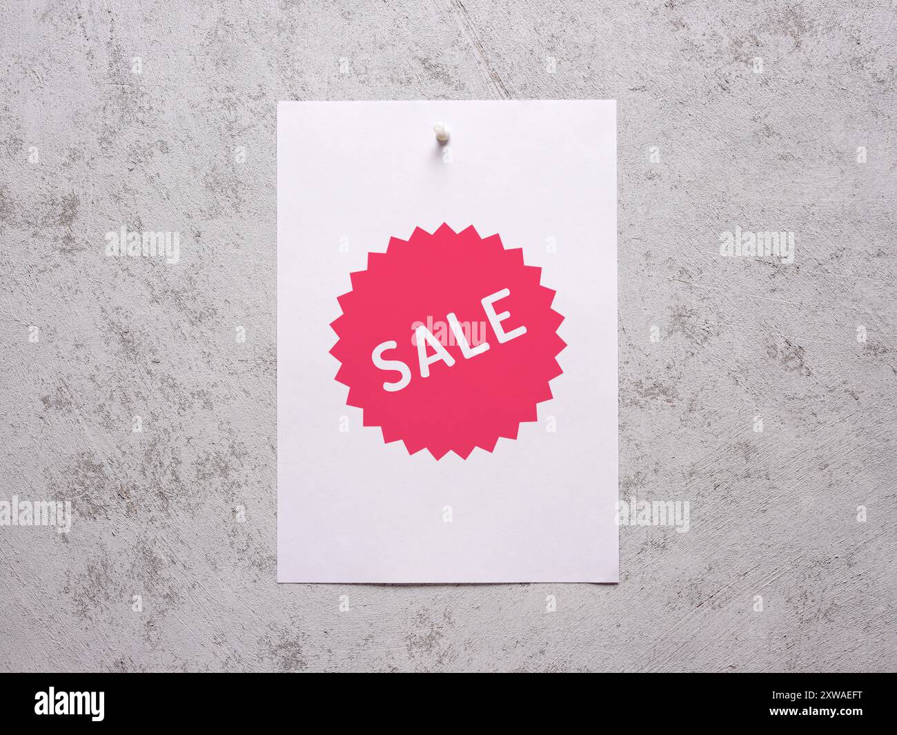 Sign pinned hi-res stock photography and images - Alamy