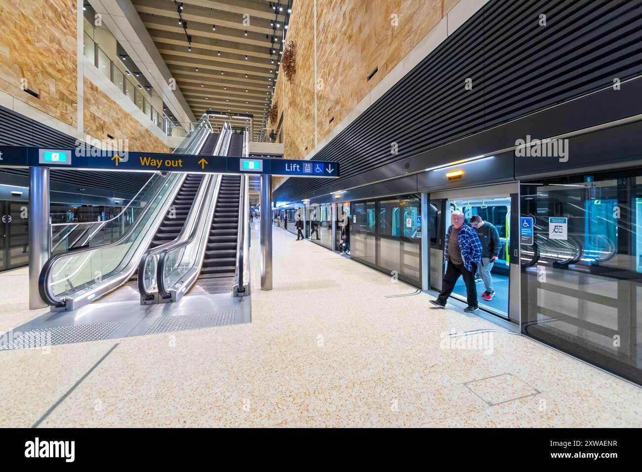 Sydney, Australia. 19 Aug 2024. The opening of the driverless 'Sydney ...