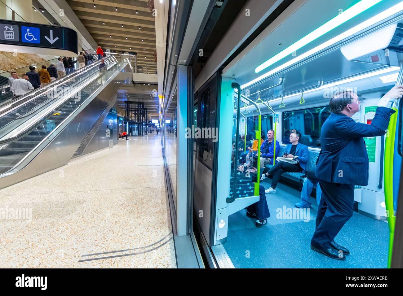 Sydney, Australia. 19 Aug 2024. The opening of the driverless 'Sydney ...