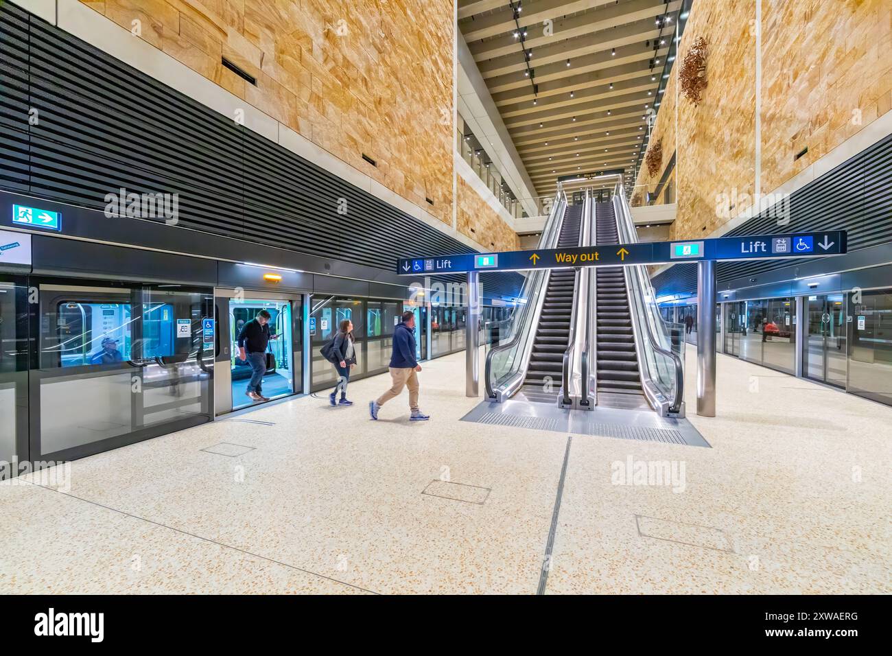 Sydney, Australia. 19 Aug 2024. The opening of the driverless 'Sydney ...