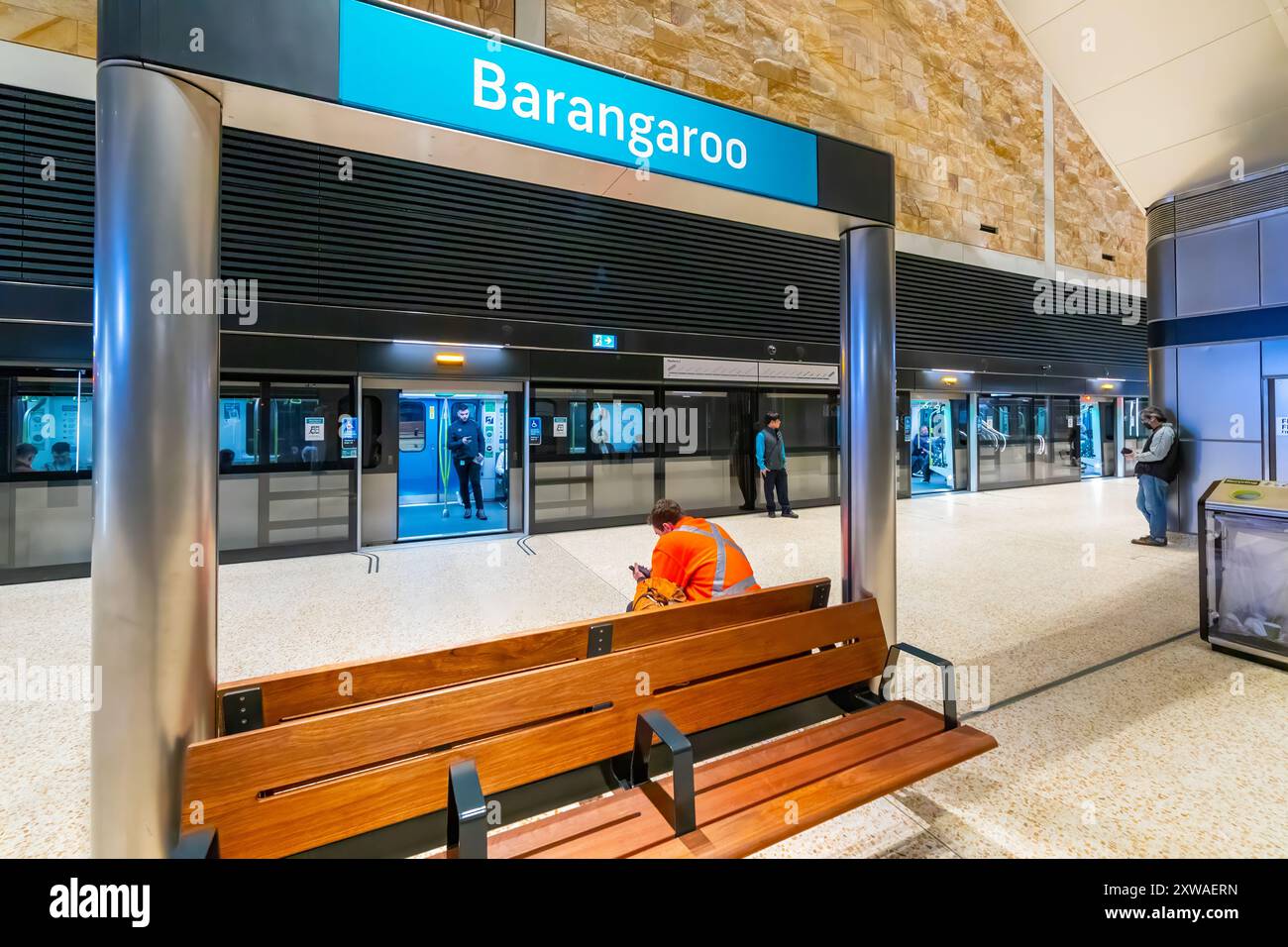 Sydney, Australia. 19 Aug 2024. The opening of the driverless 'Sydney ...