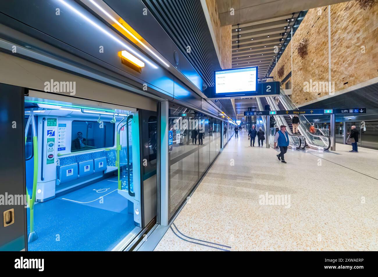 Sydney, Australia. 19 Aug 2024. The opening of the driverless 'Sydney ...