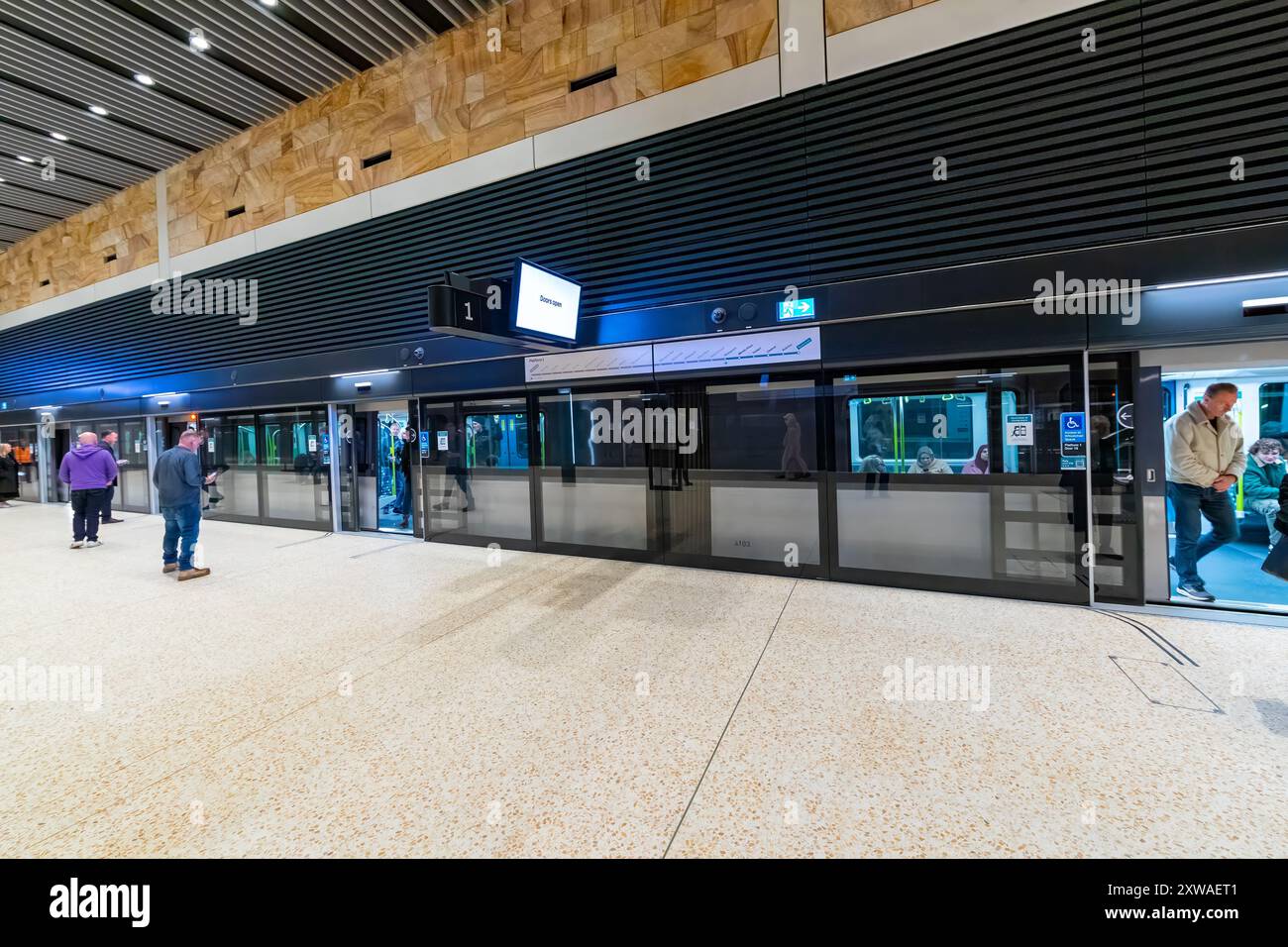 Sydney, Australia. 19 Aug 2024. The opening of the driverless 'Sydney ...