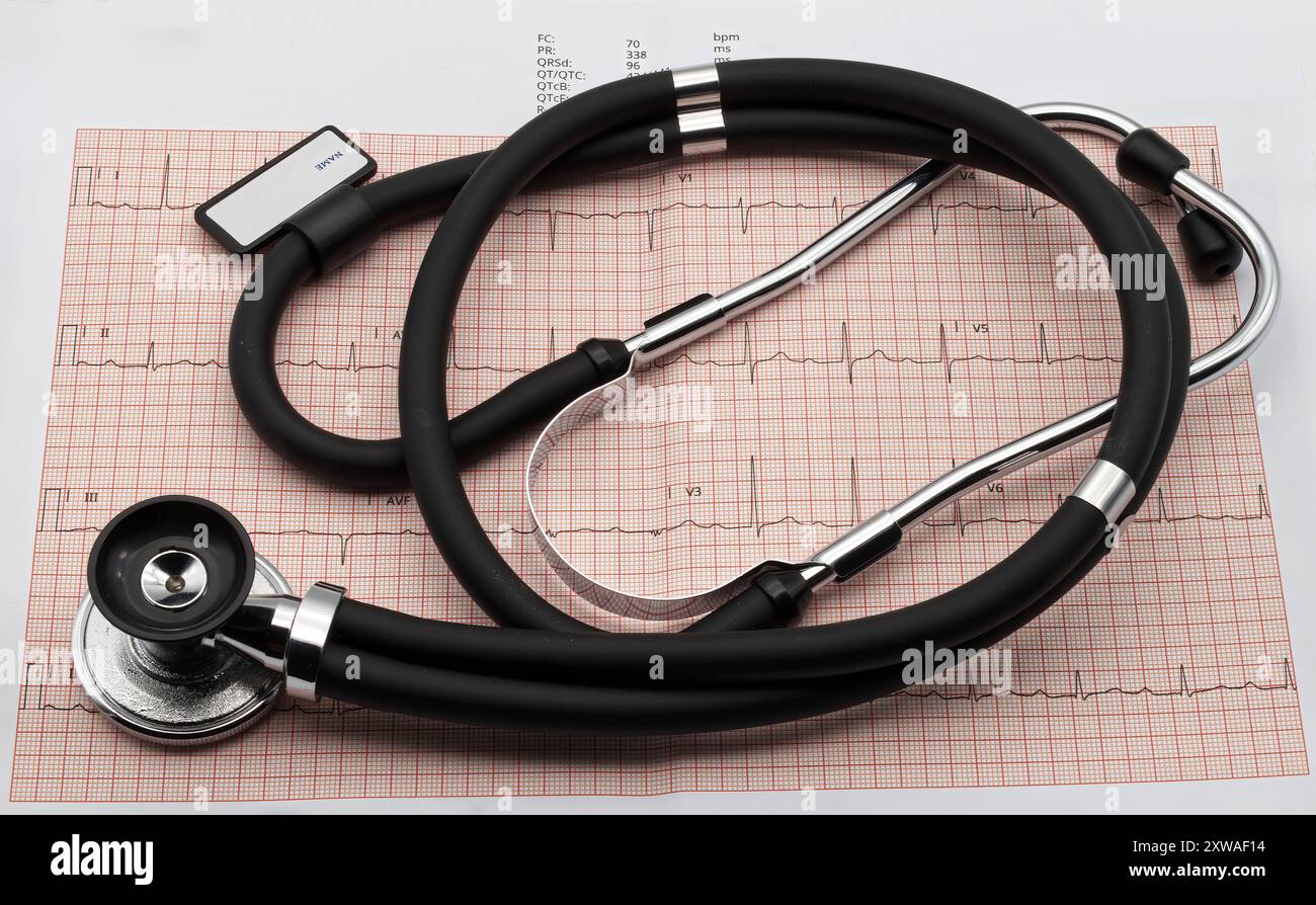 Ecg chart paper hi-res stock photography and images - Alamy