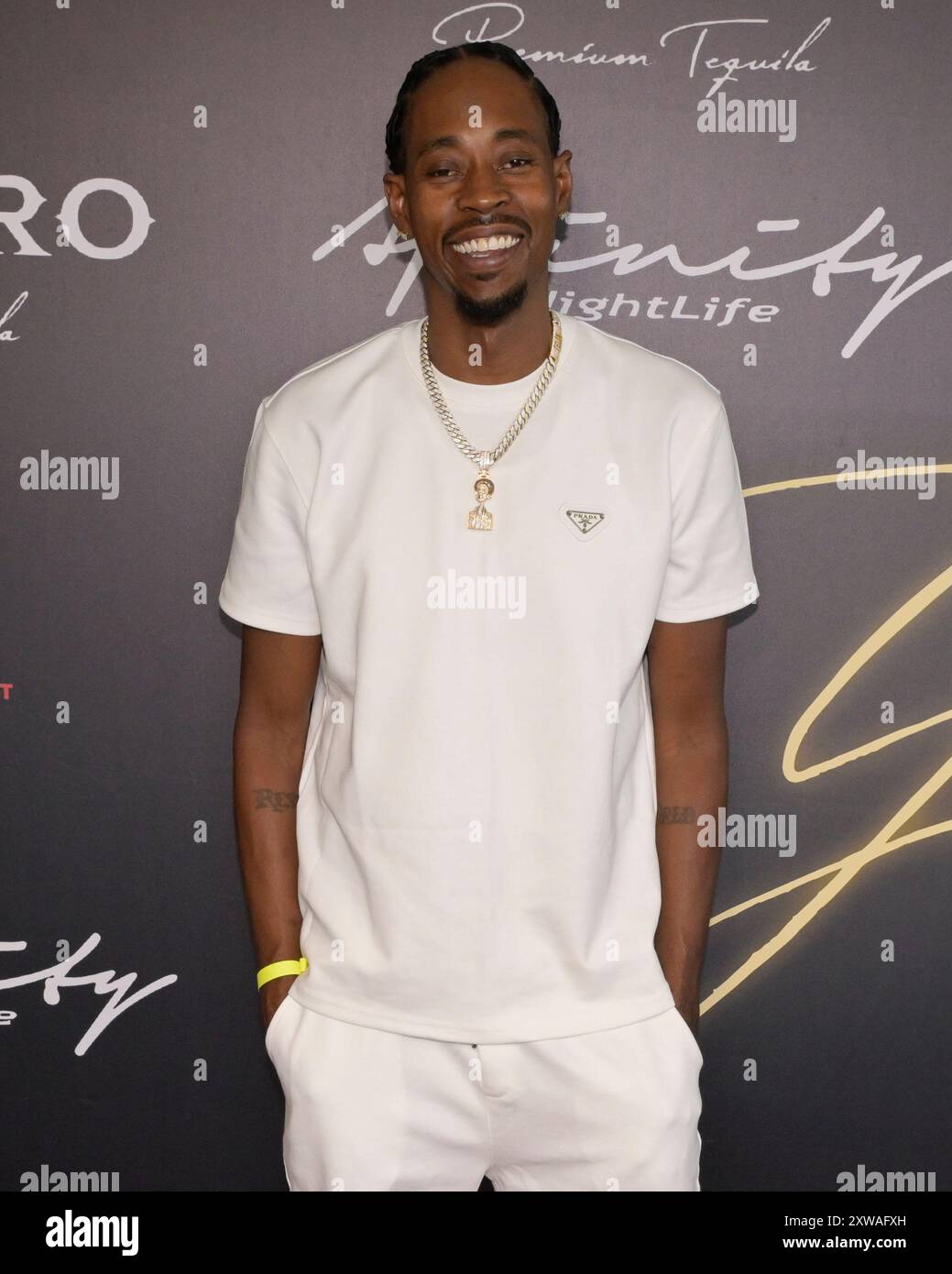 Hollywood, California, USA. 18th Aug, 2024. Aaron Frazier. Underscore ...