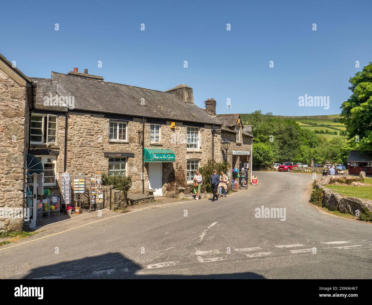 Widecombe in the moor hi-res stock photography and images - Alamy