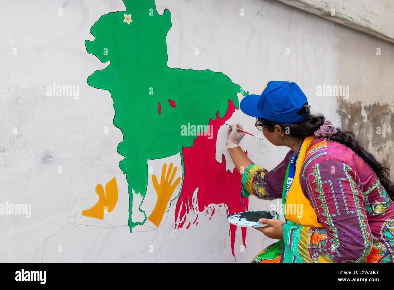 Graffiti art bangladeshi hi-res stock photography and images - Alamy