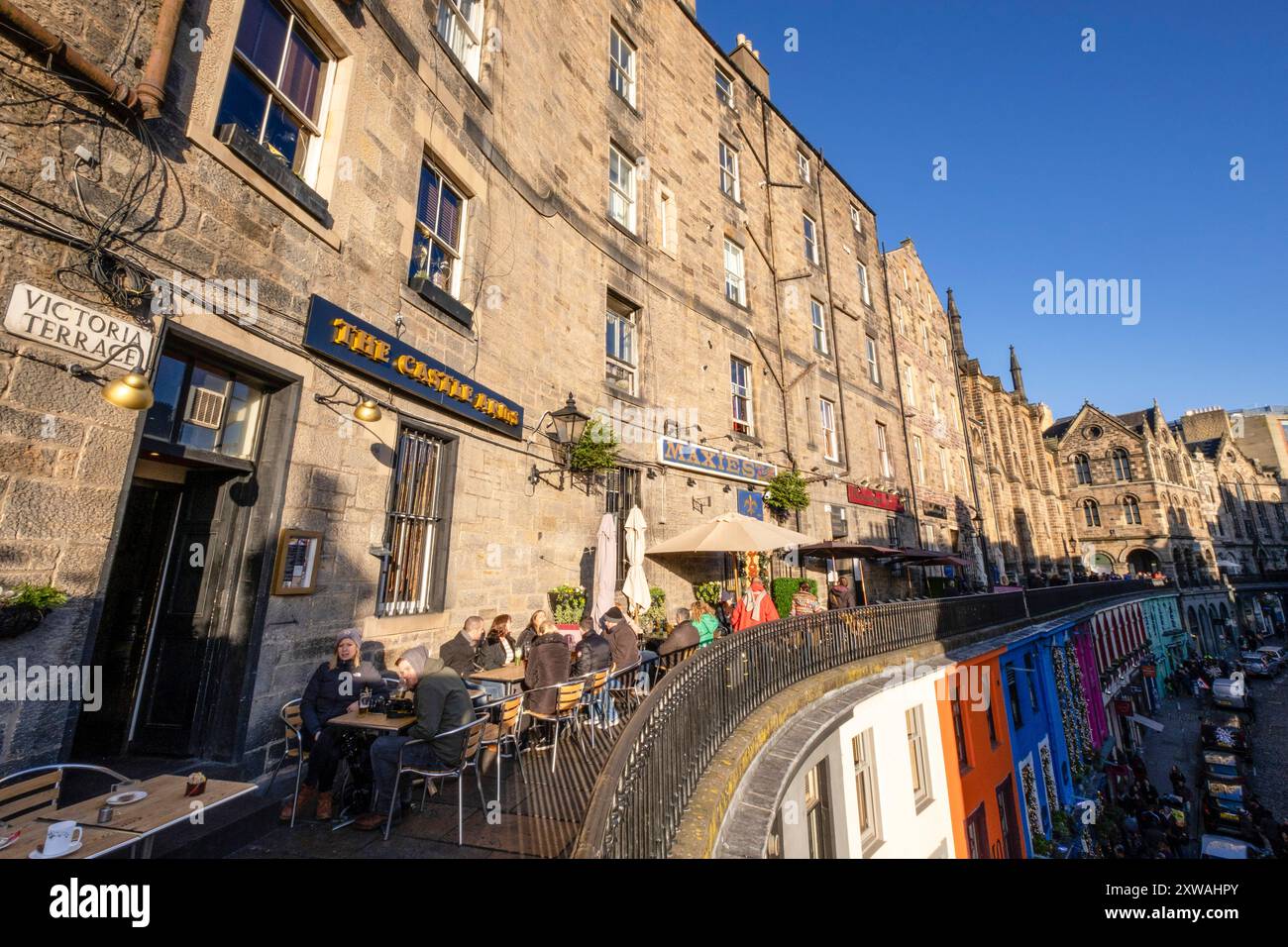 Victoria terraces hi-res stock photography and images - Alamy