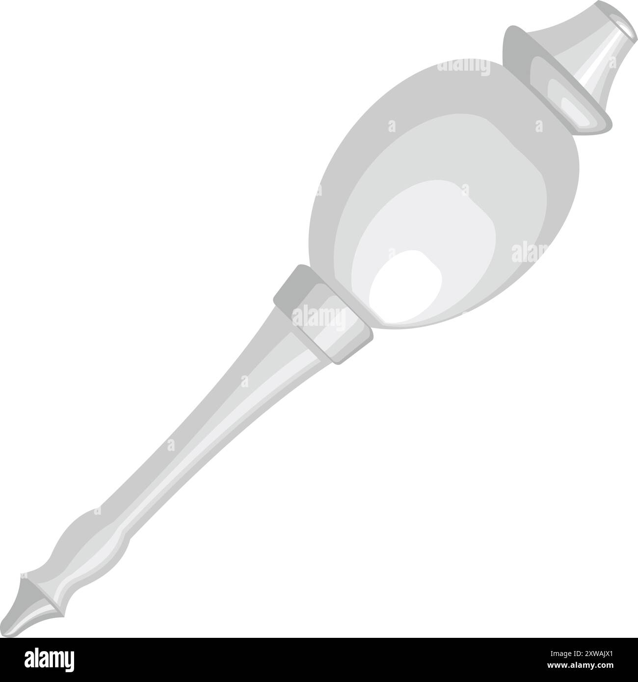 Medieval steel mace weapon Stock Vector Images - Alamy