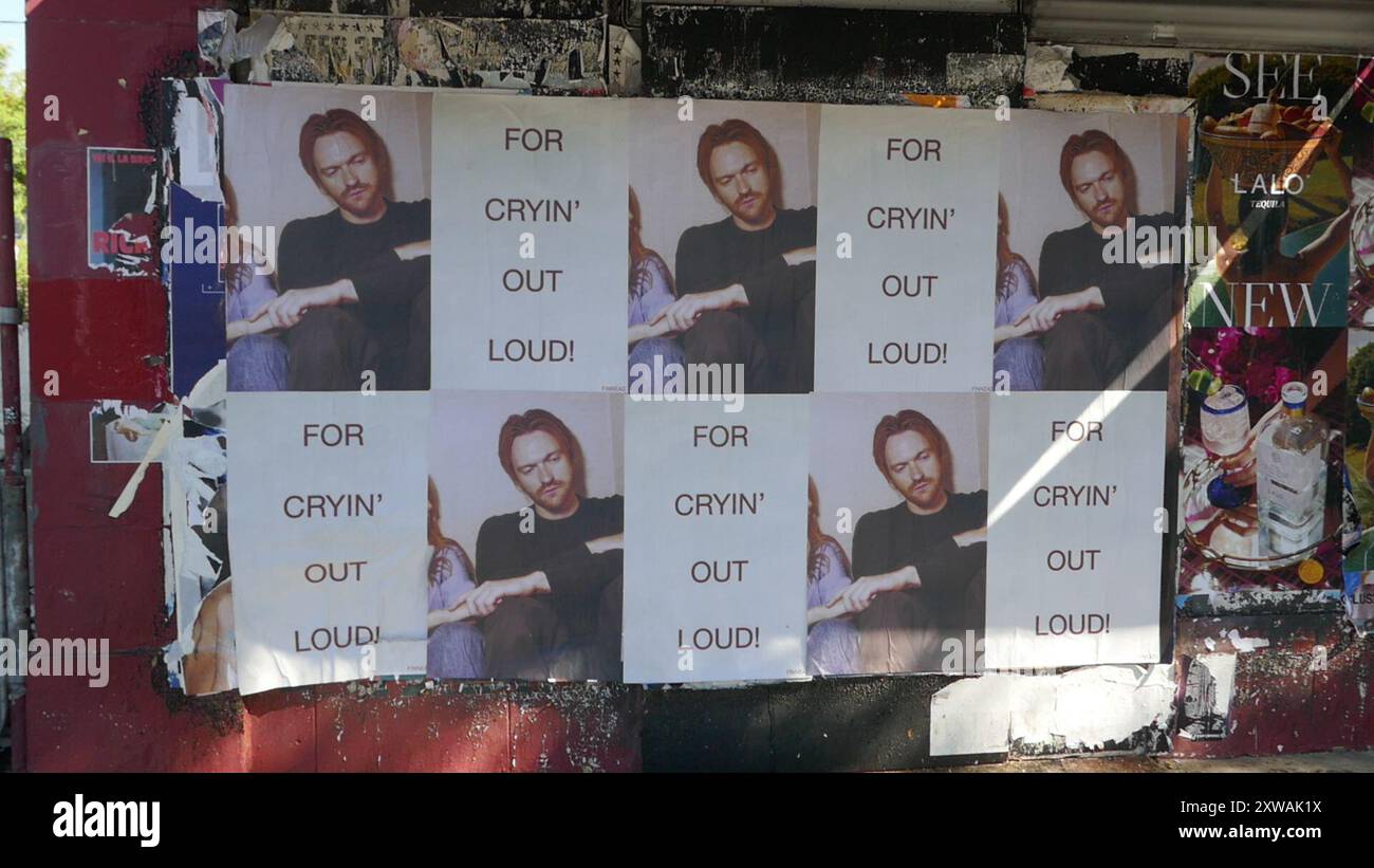 Los Angeles, California, USA 18th August 2024 Finneas For CryinÕ Out ...