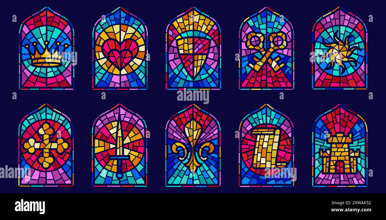 Catholic Middle Ages Symbols