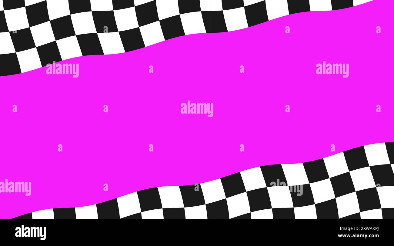 Race checker flag background. Finish check rally background. Wavy ...