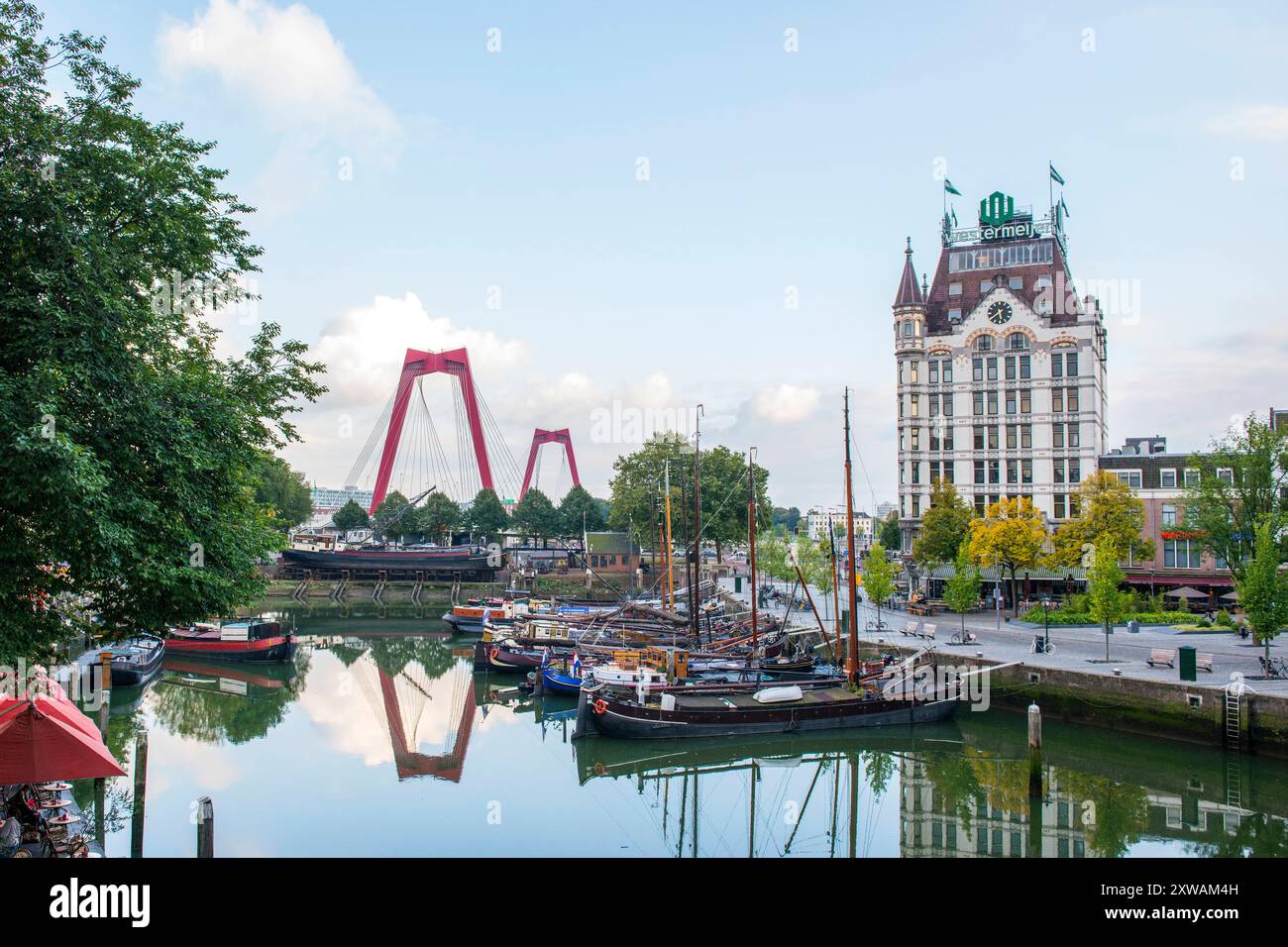 View on Old Harbor & Koningspoort Daytime View on Oude Haven with ...