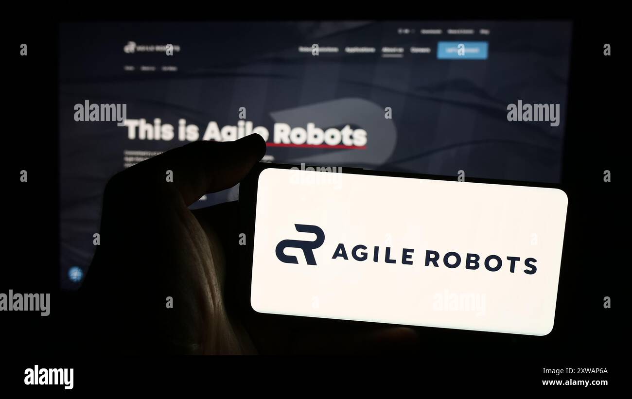 Agile robots logo hi-res stock photography and images - Alamy