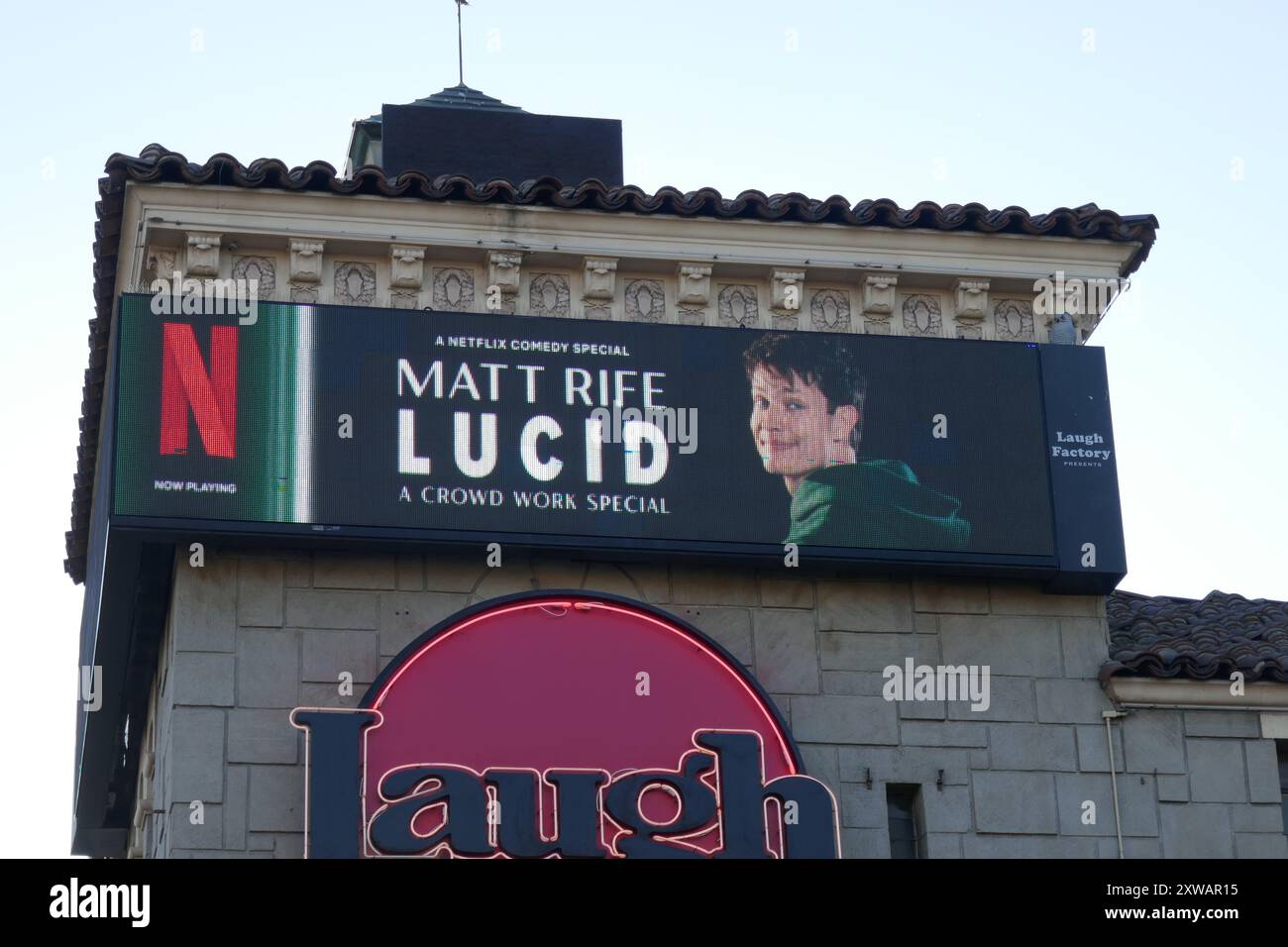 Los Angeles, California, USA 18th August 2024 Comedian Matt Rife Lucid A Crowd Work Special ...