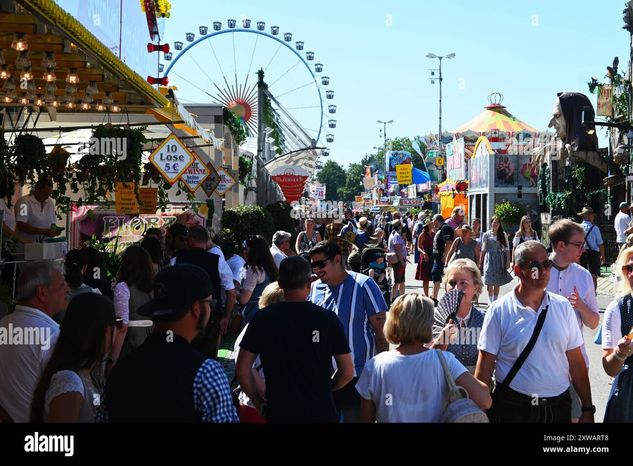 Nach dem Oktoberfest ist das Gäubodenvolksfest in Straubing das ...