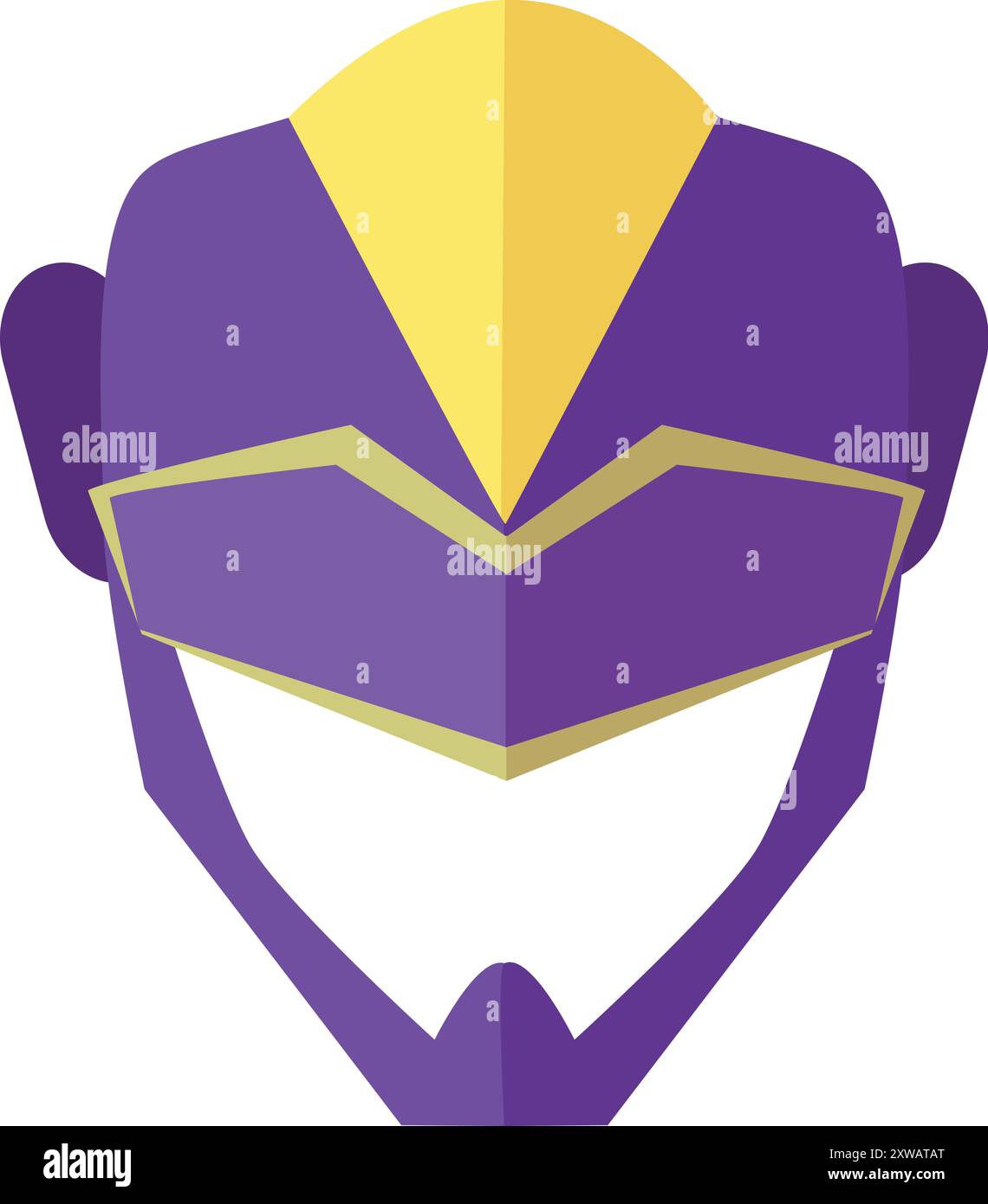 Superhero mask color icon. Superpower helmet symbol Stock Vector Image ...