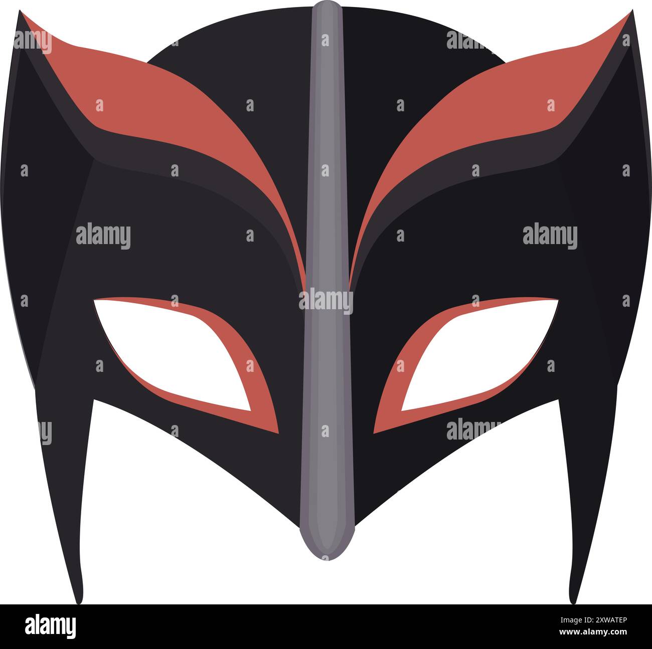 Superpower eye mask. Hero symbol. Secret identity Stock Vector Image ...