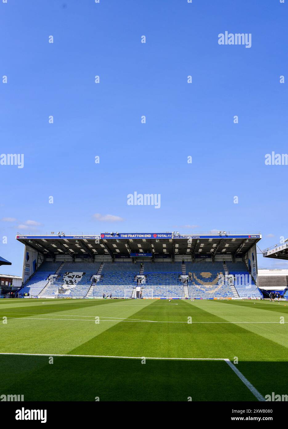 A view of Fratton Park before the Championship match between Portsmouth ...