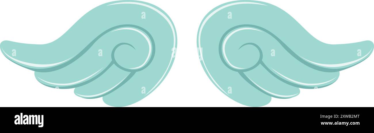 Symmetry of flight Stock Vector Images - Alamy