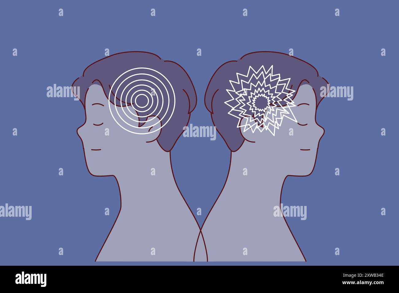 Comparison of men with healthy psychological state and bipolar disorder ...