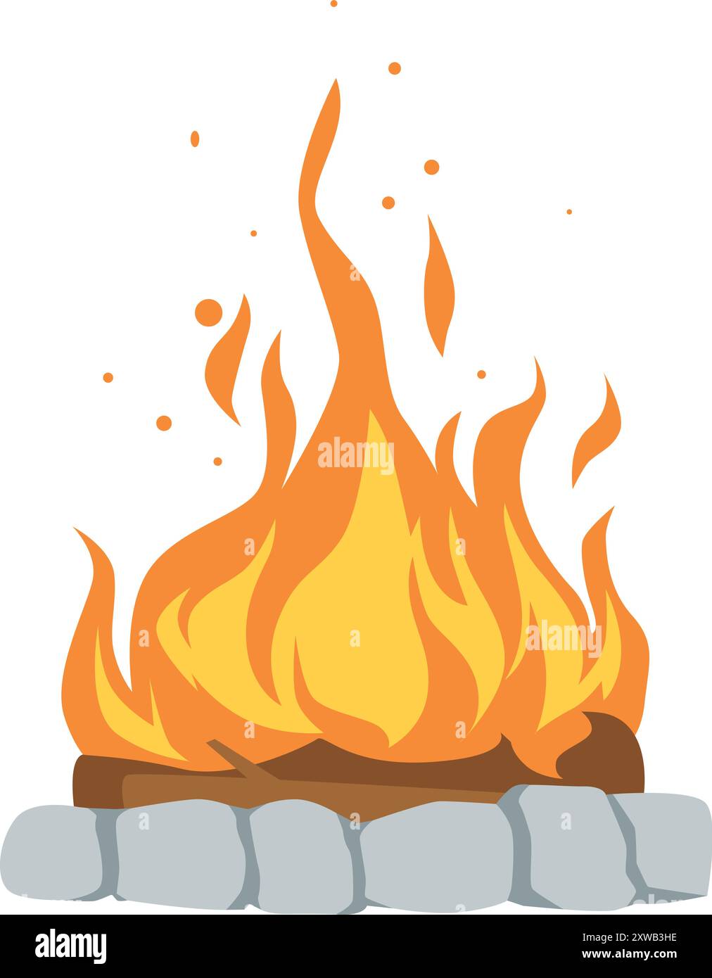 Wood burning art Cut Out Stock Images & Pictures - Alamy