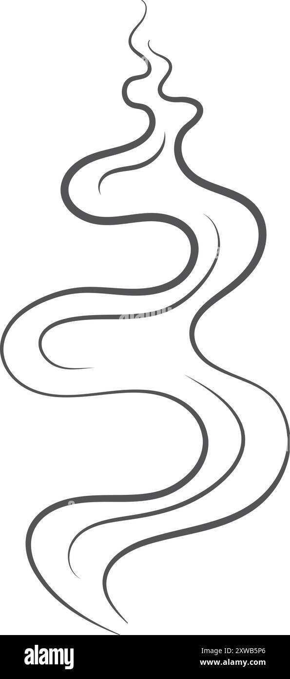 Smoke line Black and White Stock Photos & Images - Alamy