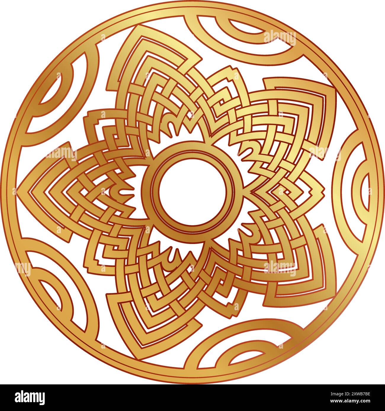 Star shaped flower pattern Stock Vector Images - Alamy