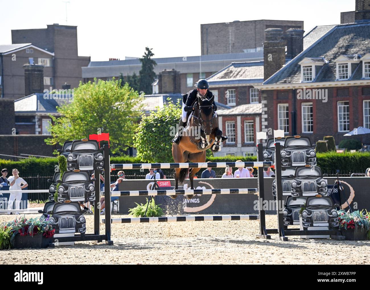 LONDON, ENGLAND: 16th August 2024: Oliver Fletcher is a rider who ...