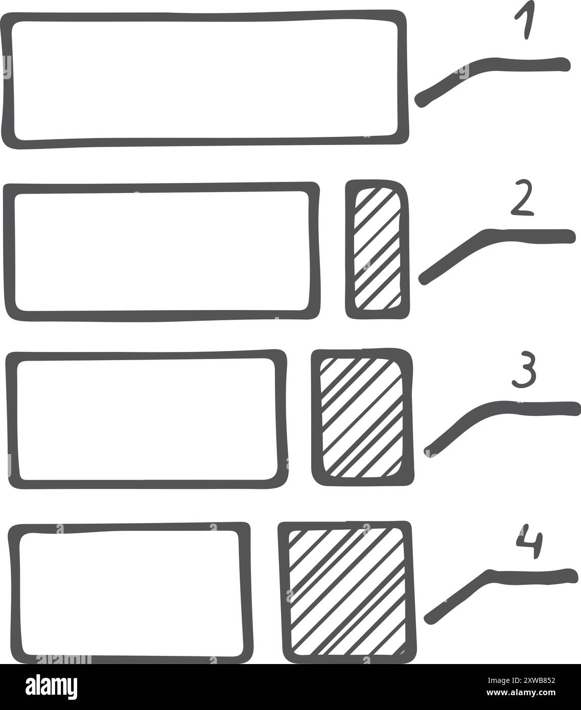 Bar chart graph Black and White Stock Photos & Images - Alamy
