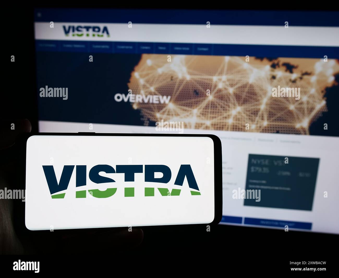 Vistra logo hi-res stock photography and images - Alamy